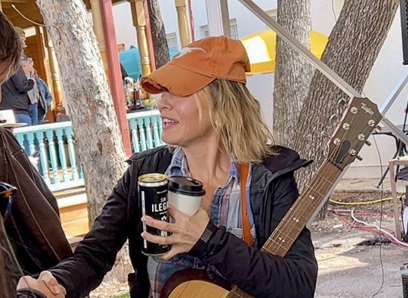 Renee Zellweger And Hat Attend Las Vegas Grand Prix F1 Race