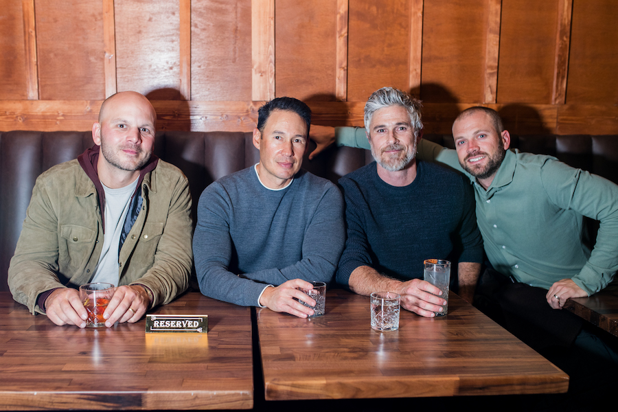 Jared Padalecki Chuck Liddell Visit The Statesman in Austin Texas